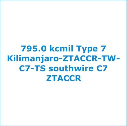 795.0 kcmil Type 7 Kilimanjaro/ZTACCR/TW/C7-TS | TRLI