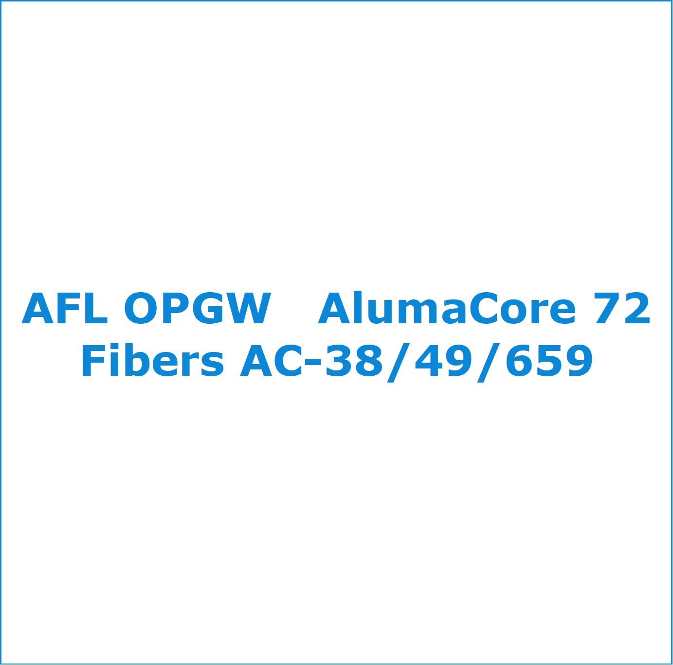 AFL OPGW AlumaCore 72 Fibers AC-38/49/659 | Proyectos de Ingeniería