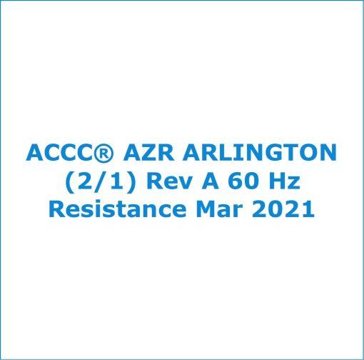 ACCC® AZR ARLINGTON (2/1) | Proyectos de Ingeniería