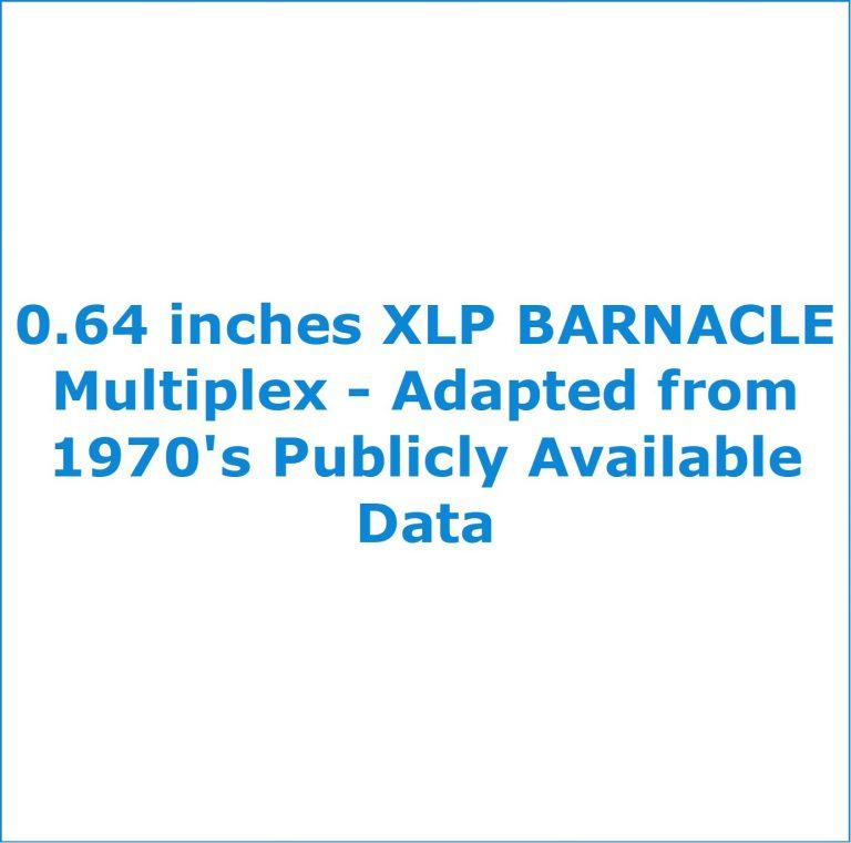 0.64 inches XLP BARNACLE Multiplex | Proyectos de Ingeniería