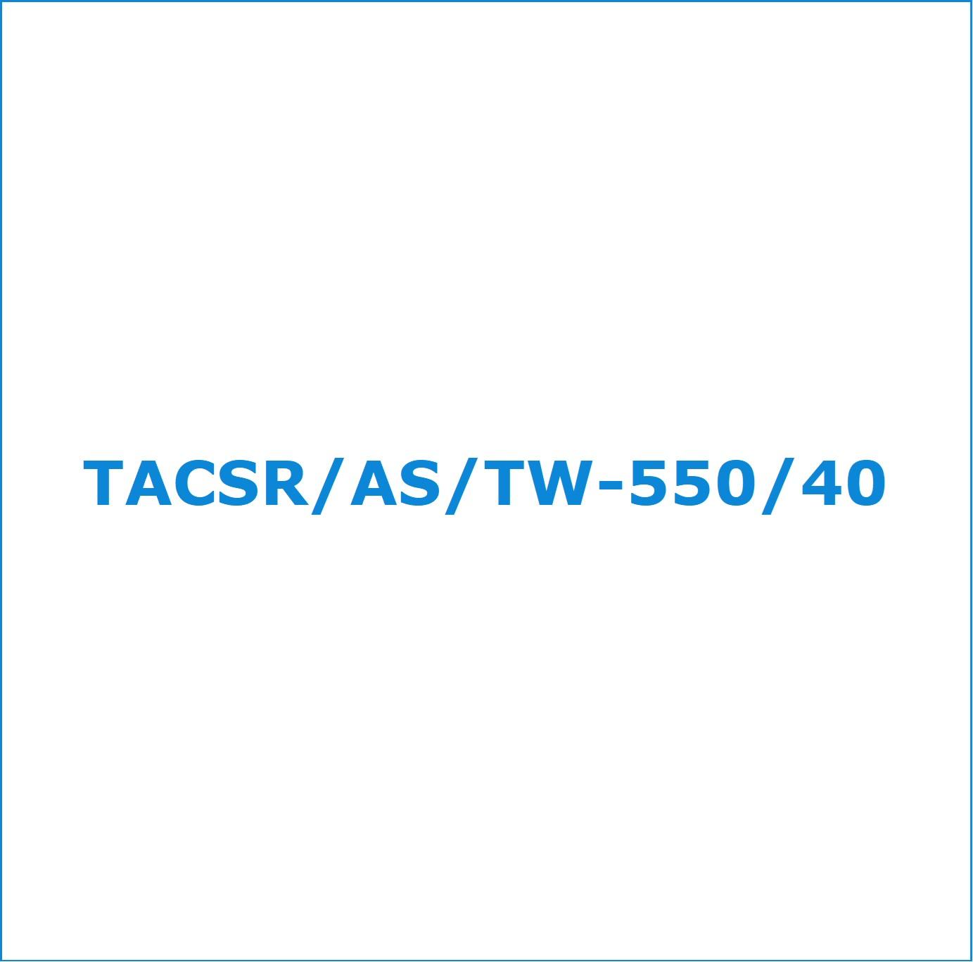 TACSR/AS/TW-550/40 | Proyectos de Ingeniería